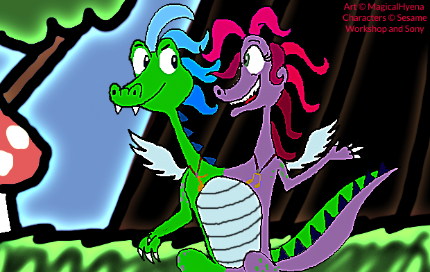 Dragon Tales - Zak and Wheezie by MagicalHyena-FanArt on DeviantArt