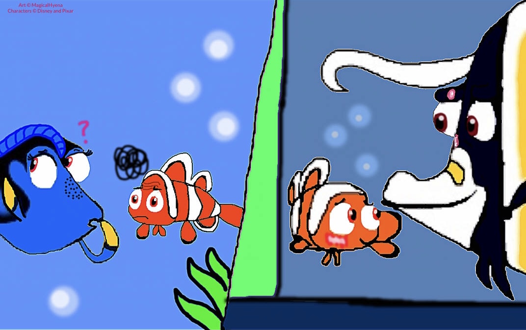 Finding Nemo Friendships By Magicalhyena Fanart On Deviantart