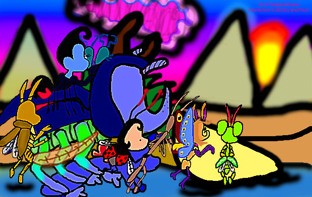 The Circus Bugs' Surprise Visit to Ant Island by MagicalHyena-FanArt on DeviantArt