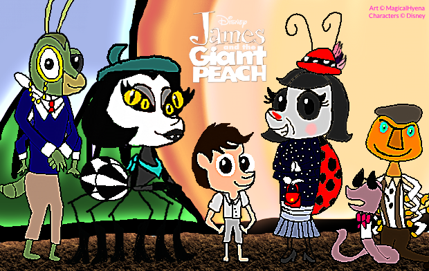 James and the Giant Peach Fanart by MagicalHyena-FanArt on DeviantArt