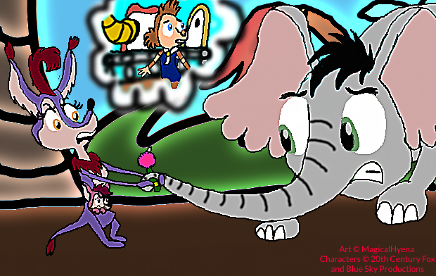 Give Me That Clover! by MagicalHyena-FanArt on DeviantArt