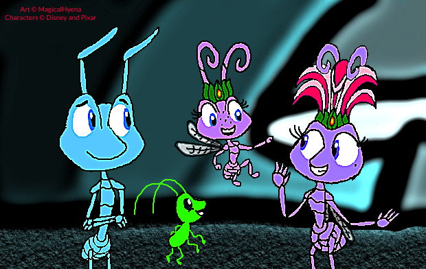 Princess Dot Learns How To Fly! by MagicalHyena-FanArt on DeviantArt