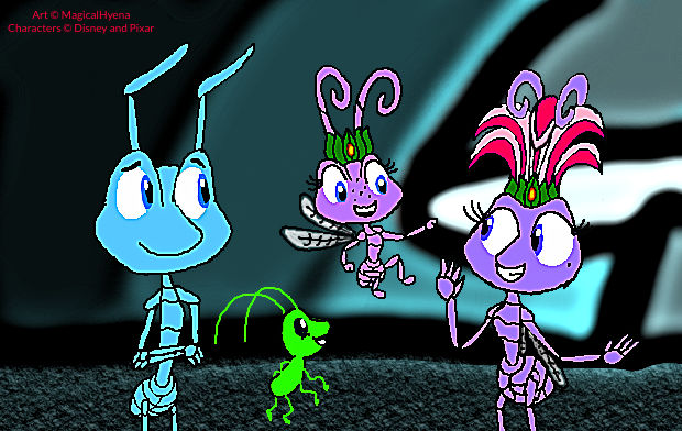 Princess Dot Learns How To Fly! by MagicalHyena-FanArt on DeviantArt