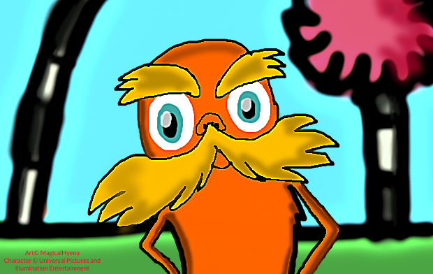 The Lorax by MagicalHyena-FanArt on DeviantArt