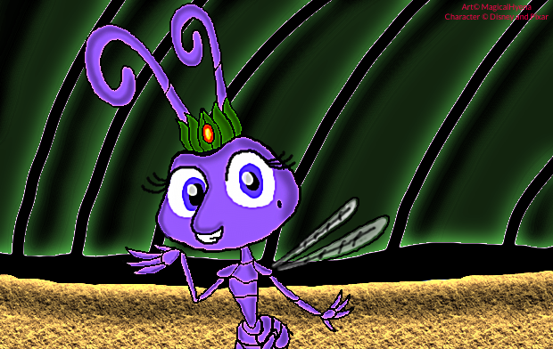 Shaded Artwork of Princess Atta by MagicalHyena-FanArt on DeviantArt