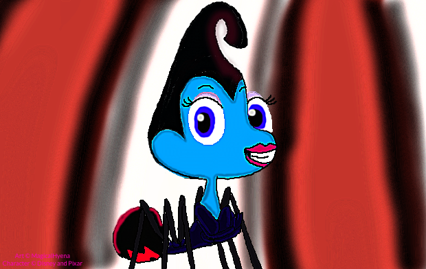 A Bug's Life - Shaded Artwork of Rosie (sorta...) by MagicalHyena-FanArt on DeviantArt