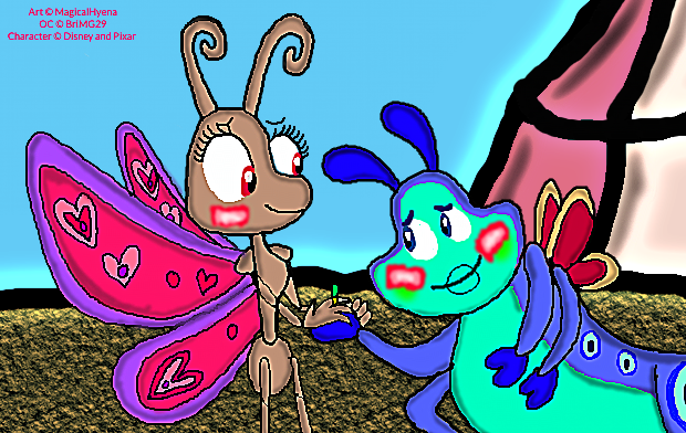 Showing Love by MagicalHyena-FanArt on DeviantArt