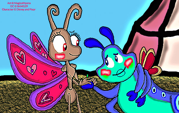 Showing Love by MagicalHyena-FanArt on DeviantArt