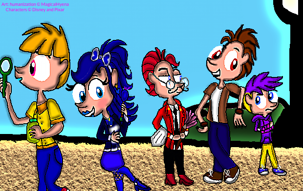 FN: The Tank Gang's Personalities (HUMANIZED) by MagicalHyena-FanArt on DeviantArt