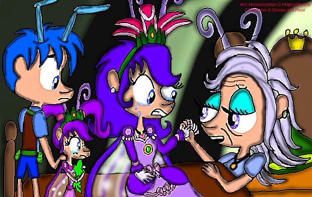 ABL: Last Moments Of The Queen (HUMANIZED) by MagicalHyena-FanArt on DeviantArt