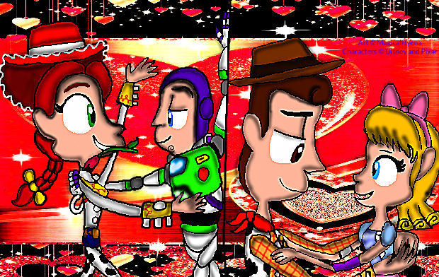 Toy Couples by MagicalHyena-FanArt on DeviantArt