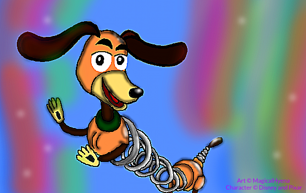 Happy Slink by MagicalHyena-FanArt on DeviantArt