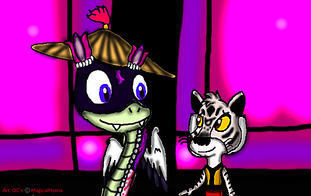 Kung Fu Panda - Aneesa and Xiao by MagicalHyena-FanArt on DeviantArt