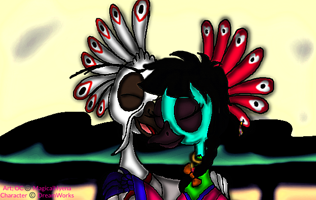 KFP2AE: ACOH - Lord Shen X Lady Ming by MagicalHyena-FanArt on DeviantArt