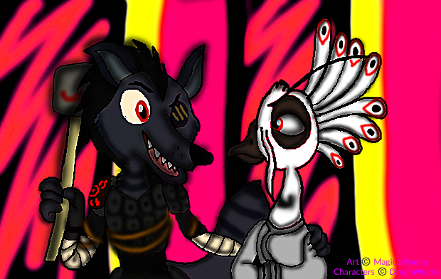 Lord Shen and Wolf Boss by MagicalHyena-FanArt on DeviantArt