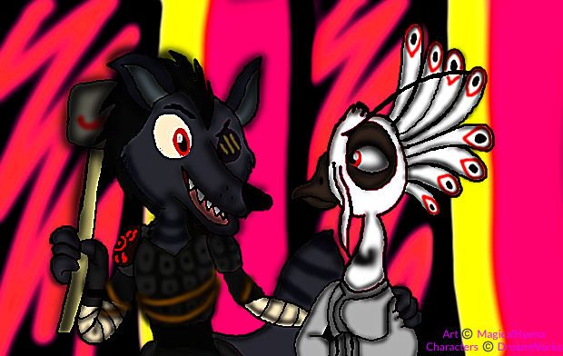 Lord Shen and Wolf Boss by MagicalHyena-FanArt on DeviantArt