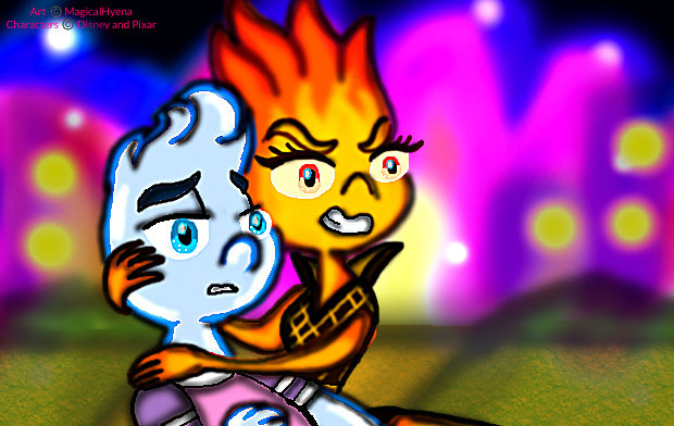 Elemental - Overprotective Friend by MagicalHyena-FanArt on DeviantArt