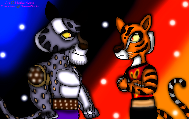 Tai Lung and Tigress by MagicalHyena-FanArt on DeviantArt
