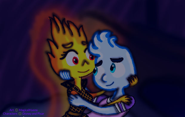 Two of Us Together by MagicalHyena-FanArt on DeviantArt