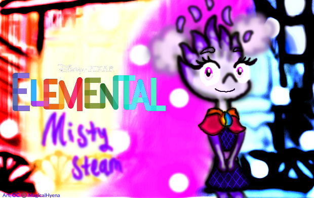 Elemental OC - Misty Steam by MagicalHyena-FanArt on DeviantArt