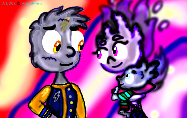 Elemental - Thunder Bolt, Misty and Smokey Steam by MagicalHyena-FanArt ...