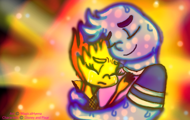 I Do Love It When Your Light Does That (Redraw) by MagicalHyena-FanArt on DeviantArt