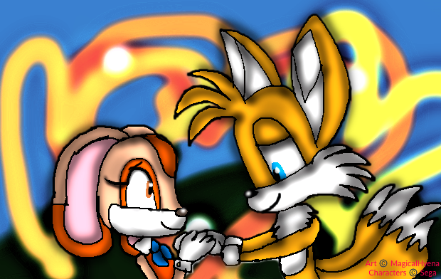 Tails X Cream by MagicalHyena-FanArt on DeviantArt