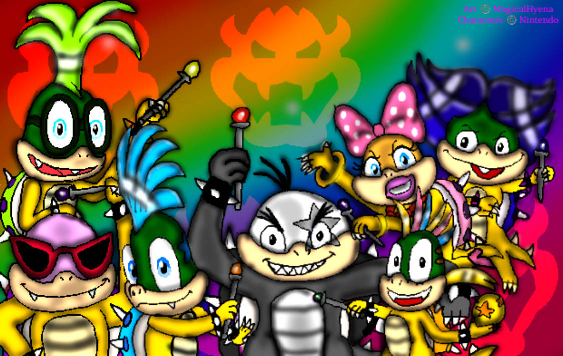 SMB: The Koopalings by MagicalHyena-FanArt on DeviantArt