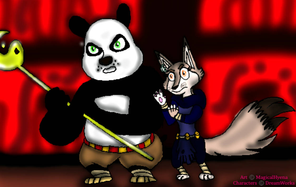Kung Fu Panda 4 Po And Zhen By Magicalhyena Fanart On Deviantart