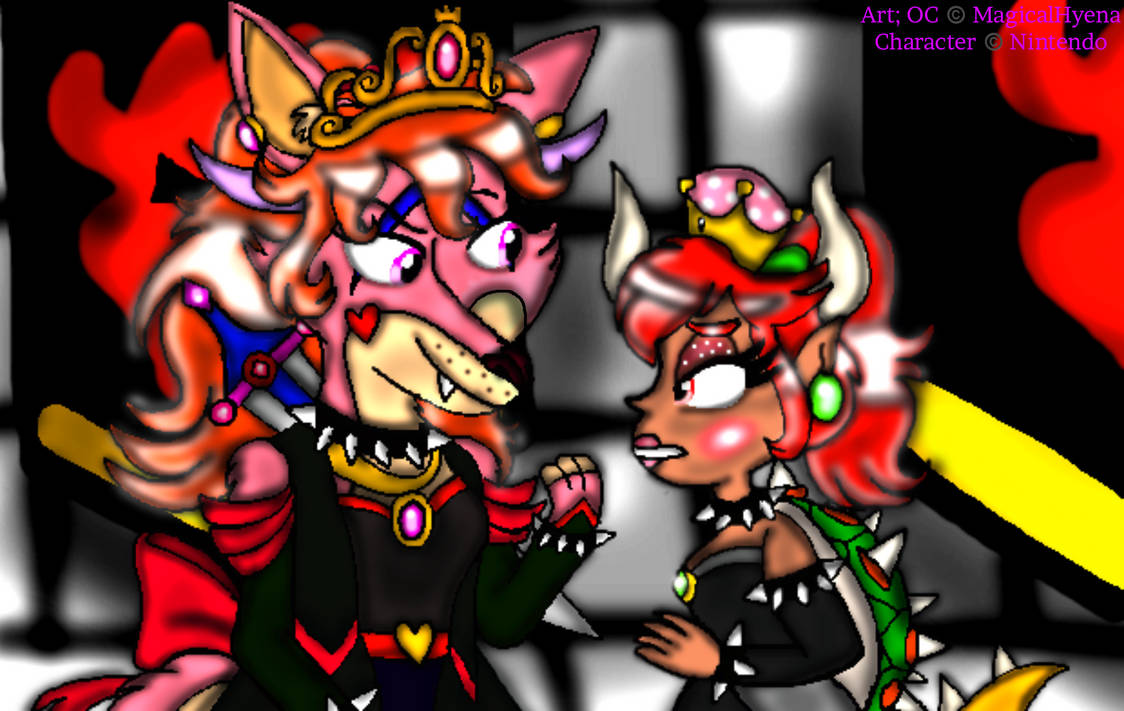 AT: Queens of the Koopas by MagicalHyena-FanArt on DeviantArt
