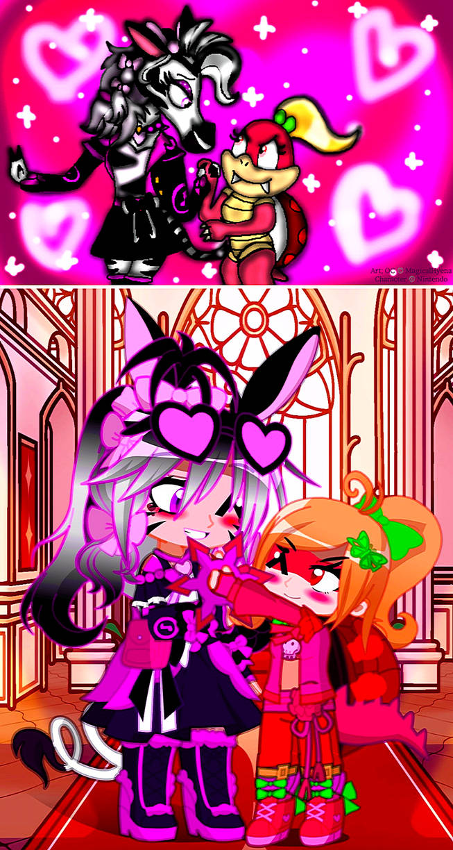 SMB AU: Karen the Zebra and Pom Pom by MagicalHyena-FanArt on DeviantArt