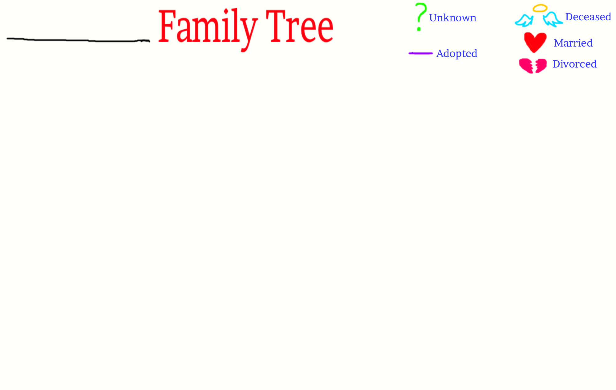 Family Tree Template (F2U) by MagicalHyena-FanArt on DeviantArt