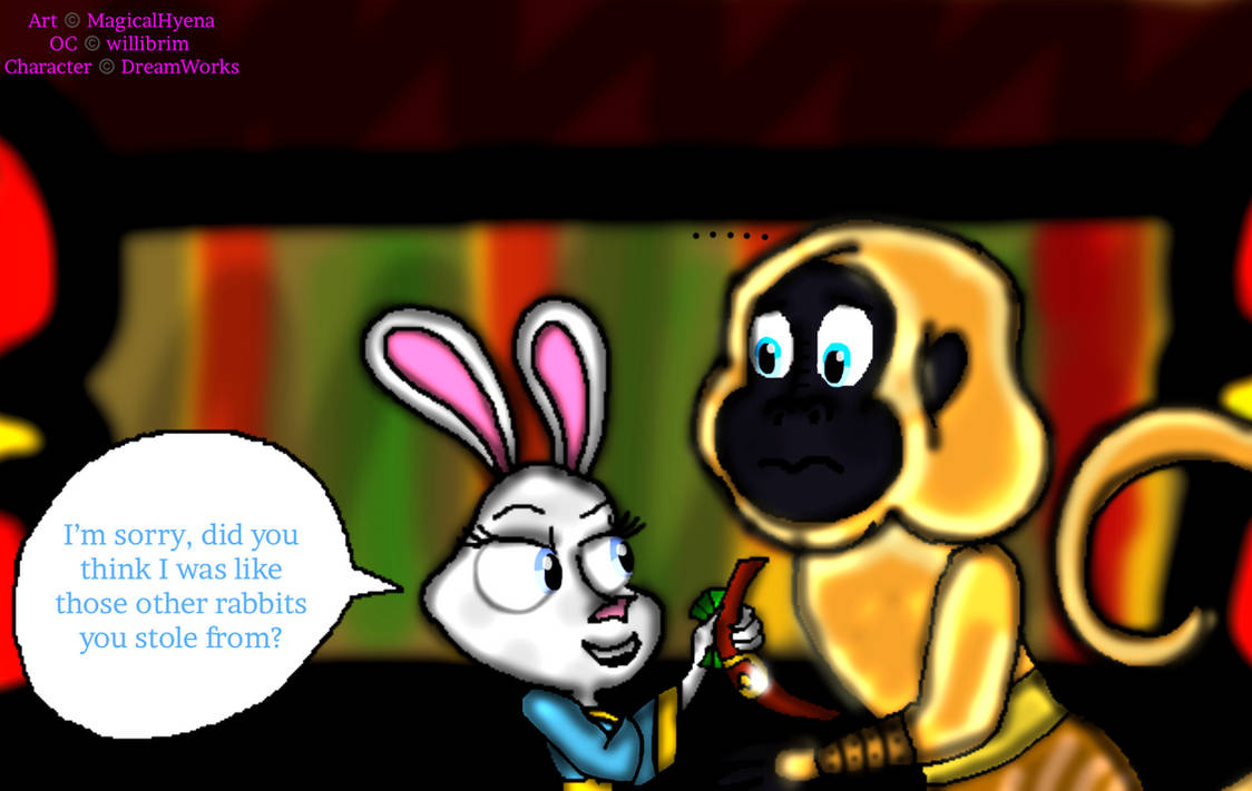 AT: Monkey and Ju Di by MagicalHyena-FanArt on DeviantArt