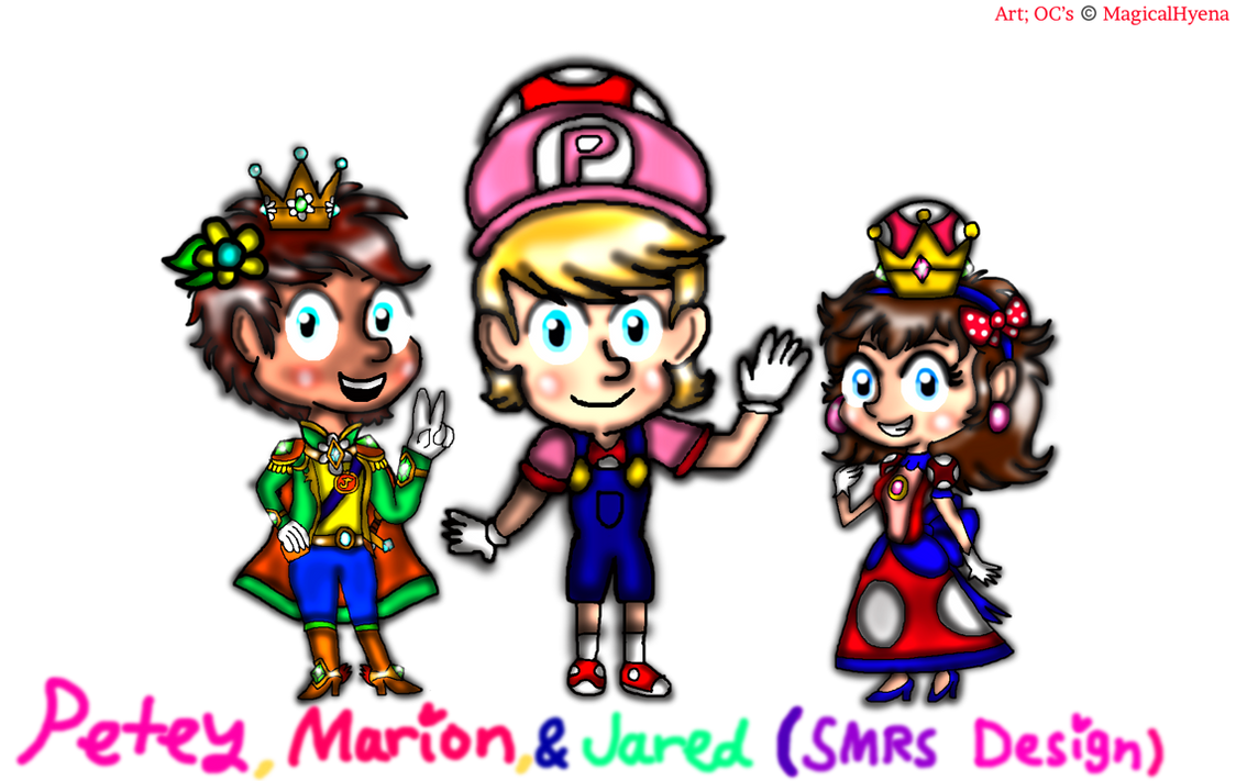 Mario Children in Super Mario Rebirth Show Design by MagicalHyena ...