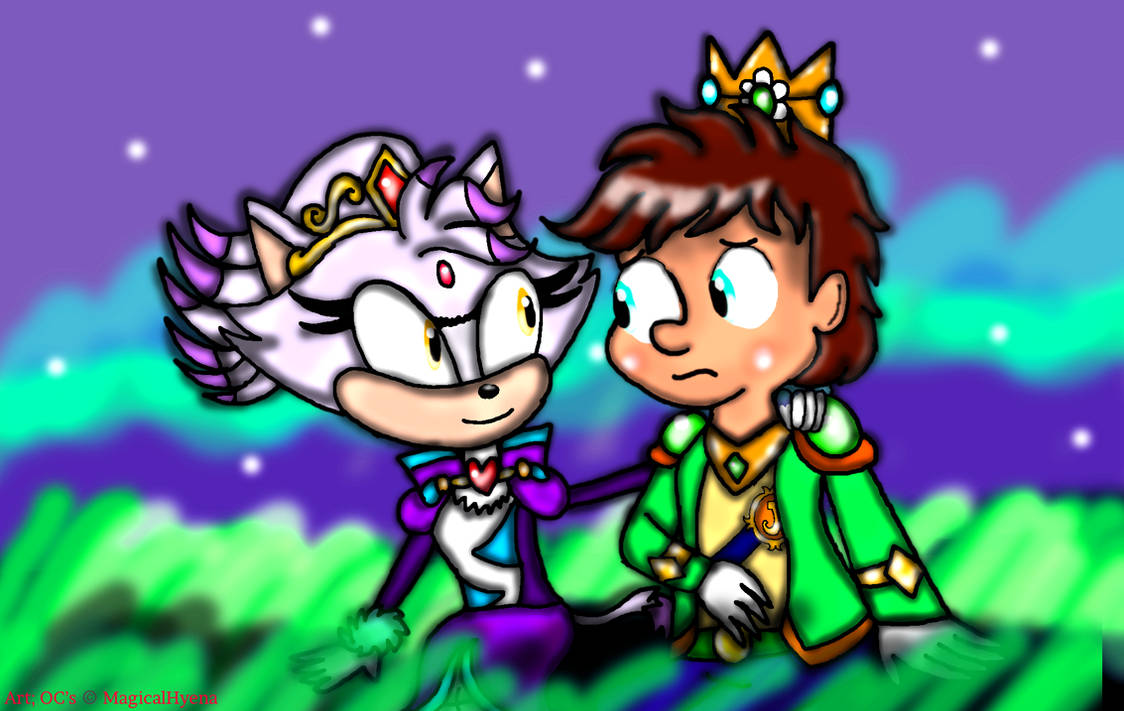 SMB/STH: Princess Ultraviolet and Prince Jared by MagicalHyena-FanArt on DeviantArt