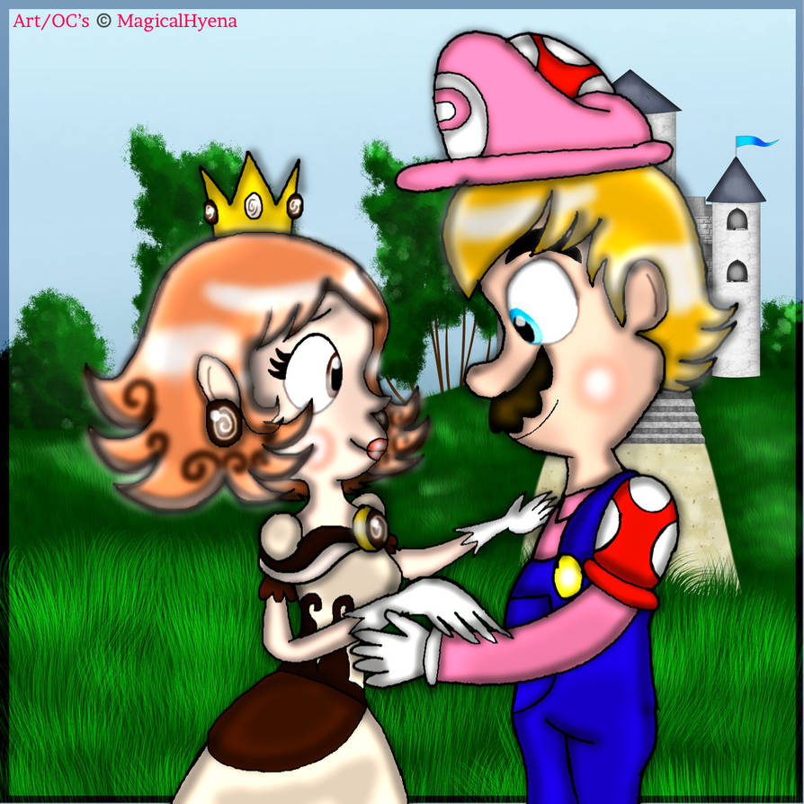 SMB AU: Petey and Princess Mocha Swirl by MagicalHyena-FanArt on DeviantArt