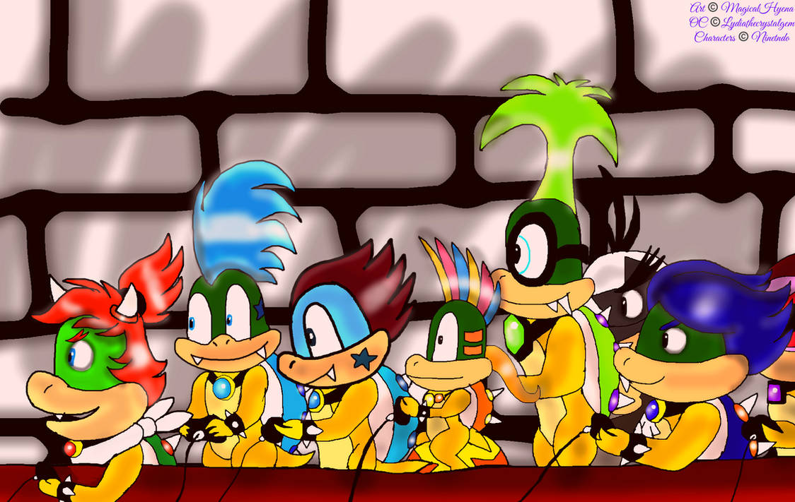 AT: Gaming Koopas by MagicalHyena-FanArt on DeviantArt