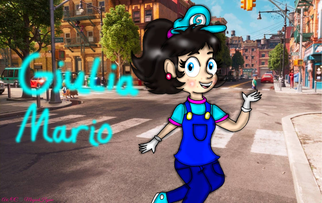 Super Mario OC: Giulia Mario by MagicalHyena-FanArt on DeviantArt