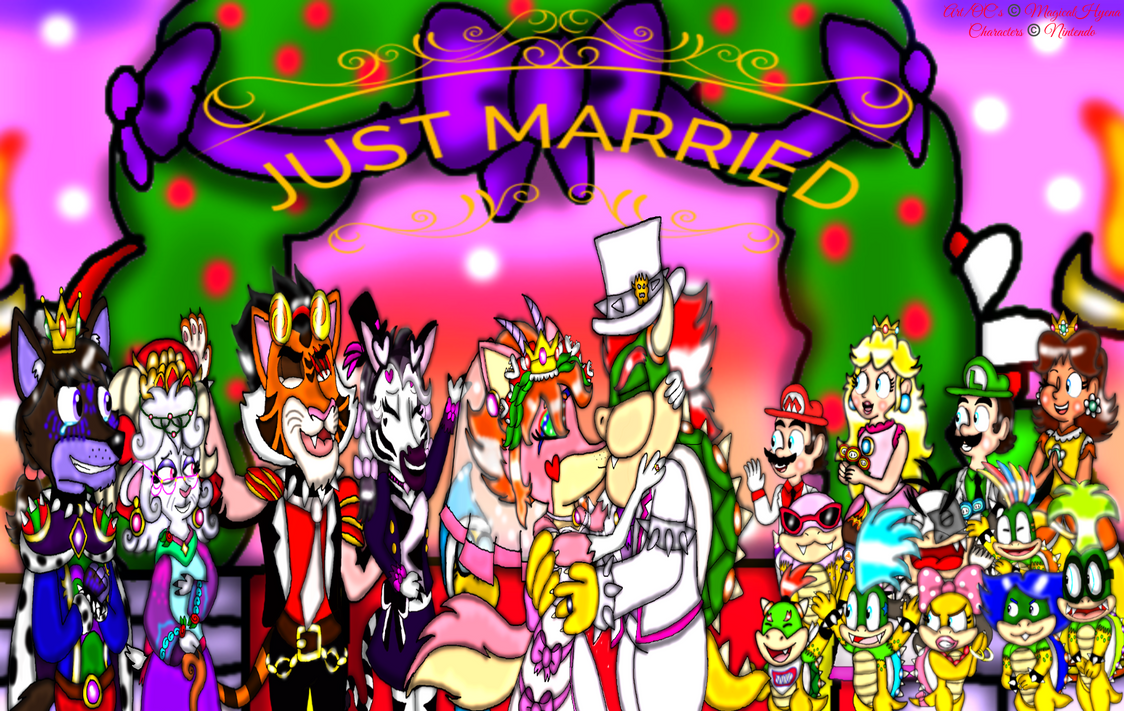 SMB AU: King Bowser and Princess Sheila's Wedding! by MagicalHyena ...