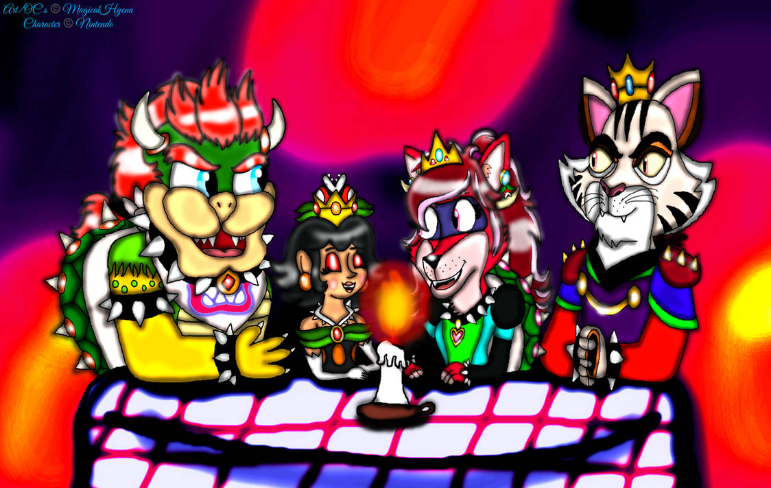 SMB AU: Our Double Date! by MagicalHyena-FanArt on DeviantArt