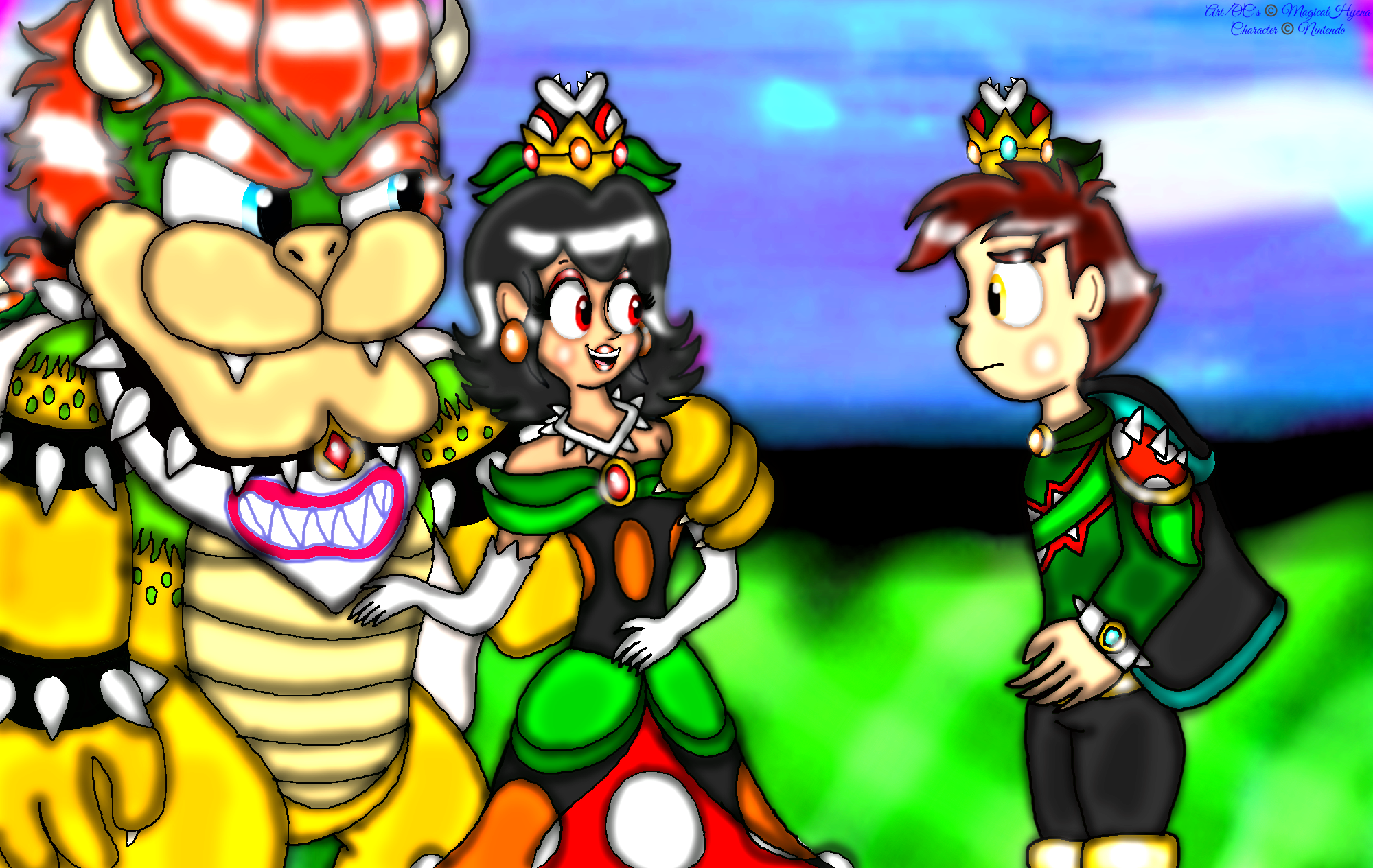 SMB AU: Meet My Lovely Koopa! by MagicalHyena-FanArt on DeviantArt
