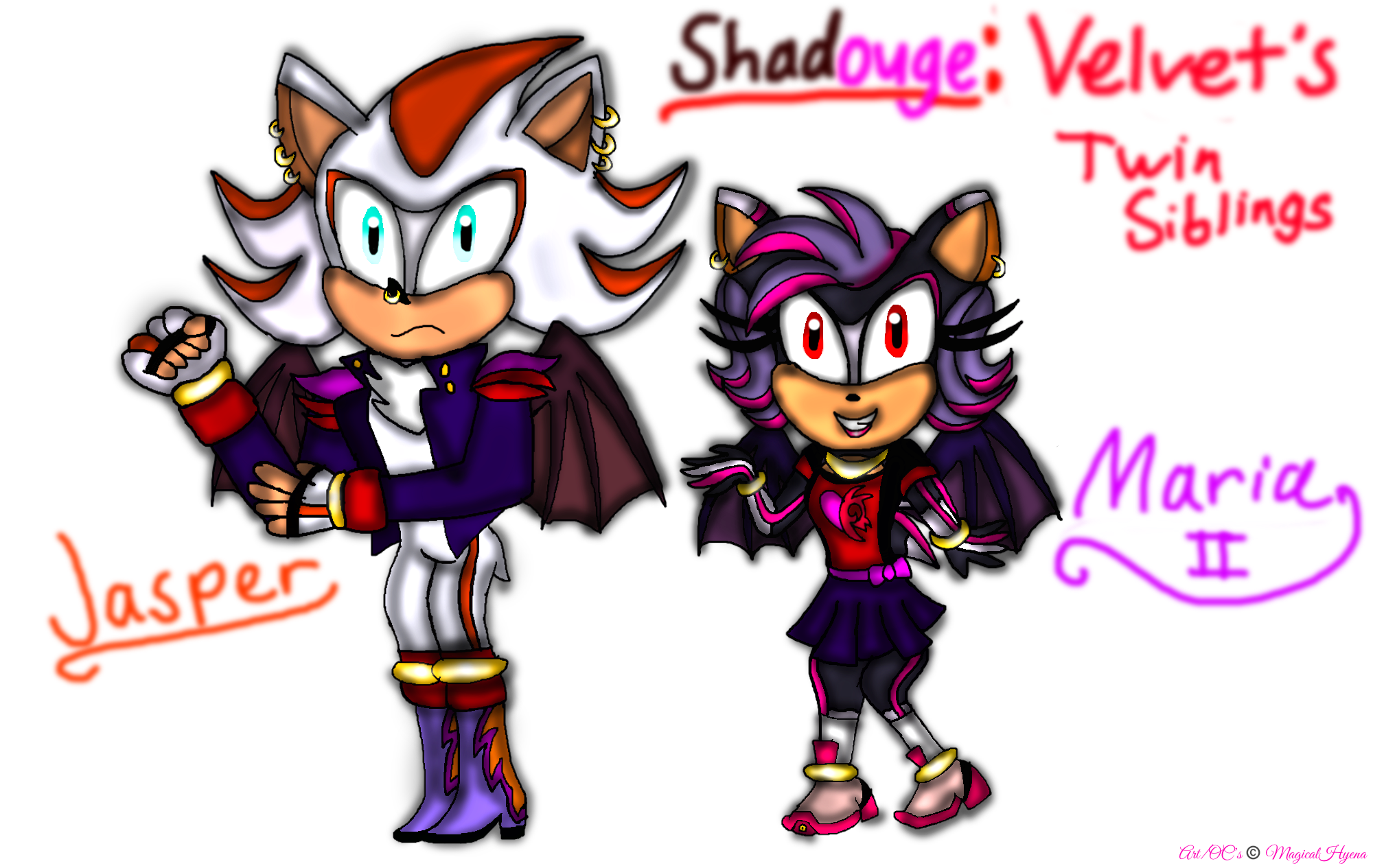 STH AU: Shadouge New Kids/ Velvet's Twin Siblings by MagicalHyena ...