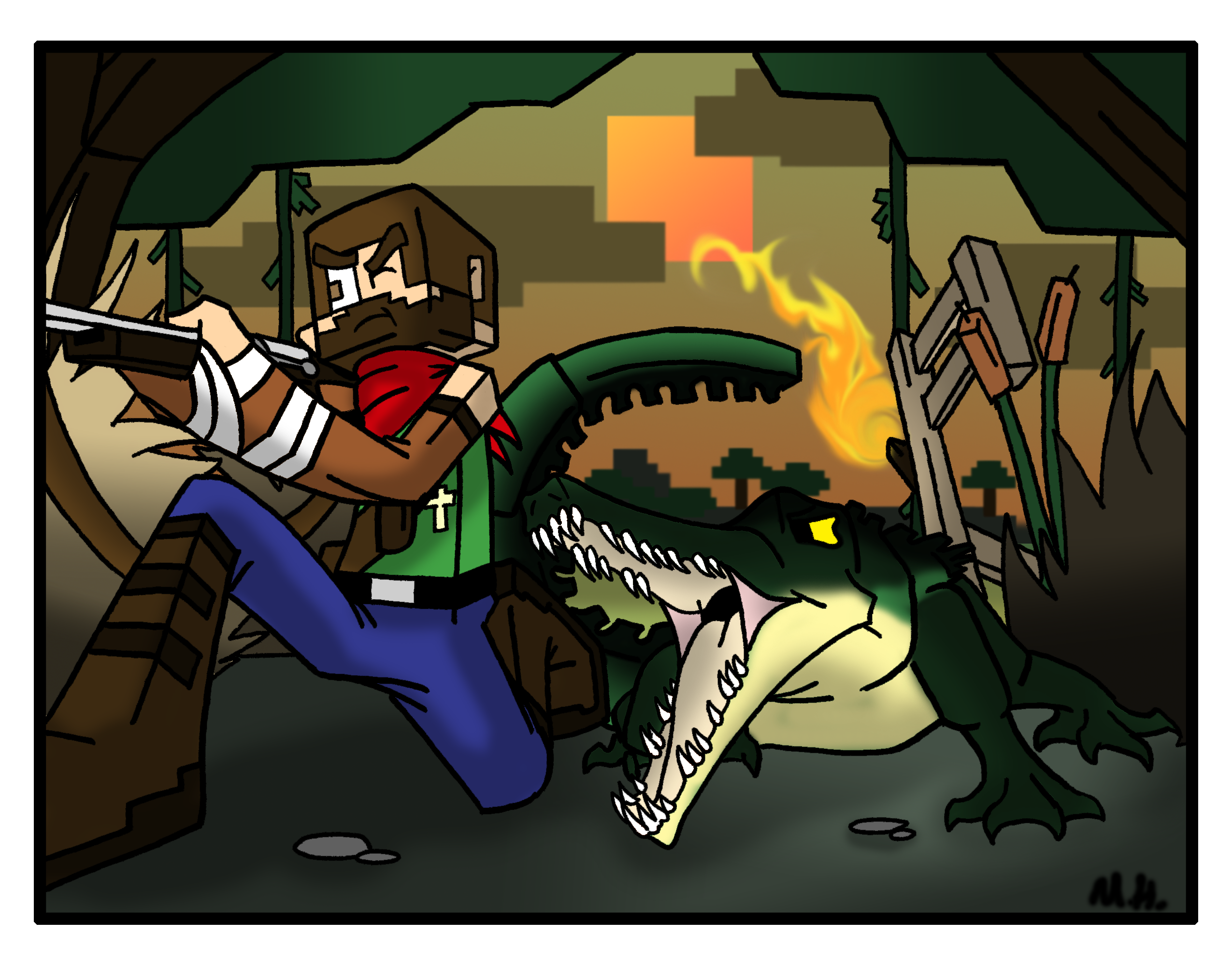 Minecraft Welcome to the Bayou by MarHero on DeviantArt