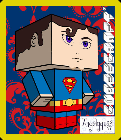 Superman Cubeecraft by angelyques on DeviantArt