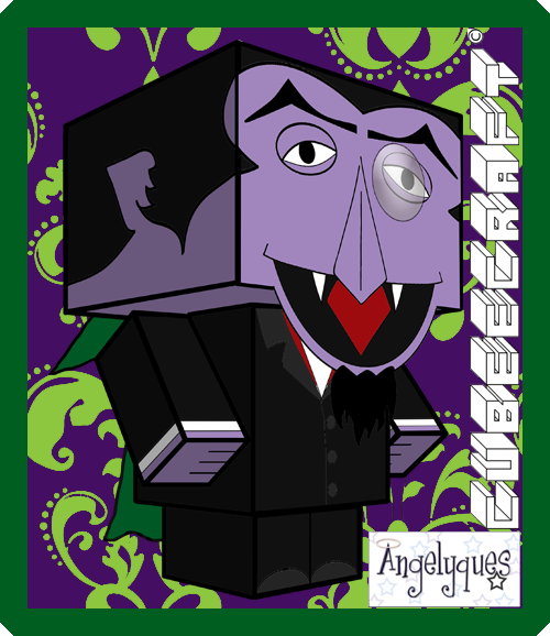 Count Von Count Cubeecraft by angelyques on DeviantArt