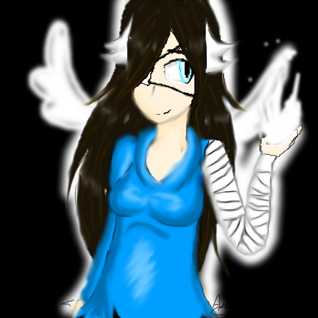 One-armed Angel by DrawXAngel on DeviantArt