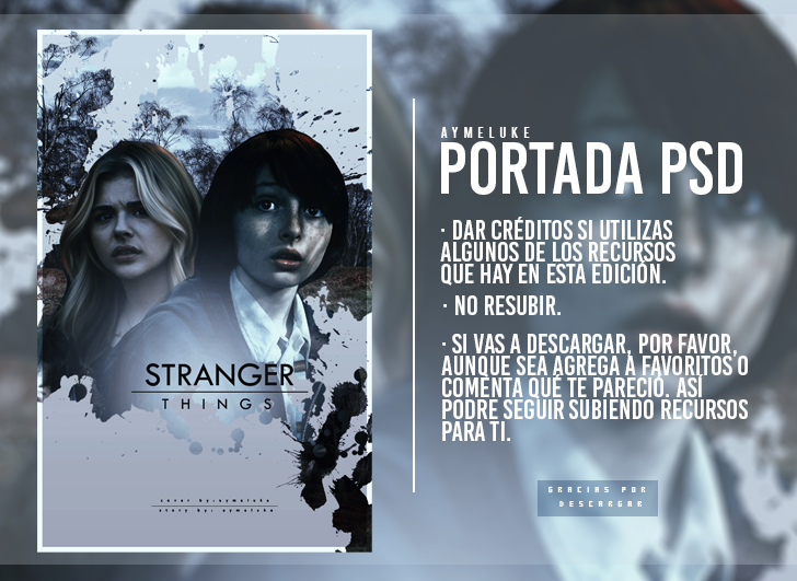 PORTADA PSD #2 (Stranger Things) by exoyeol on DeviantArt