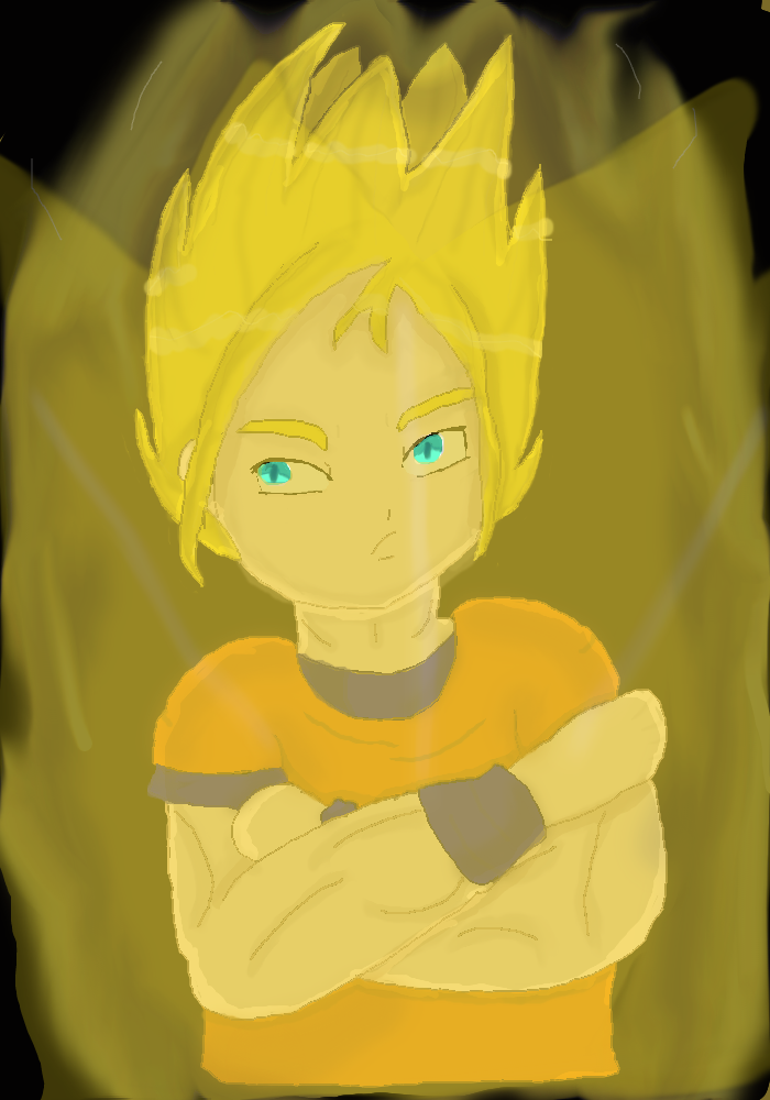 super sayain Goku by monkeythecute on DeviantArt