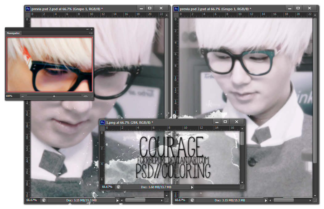 Courage |psd by Fckrbepure on DeviantArt