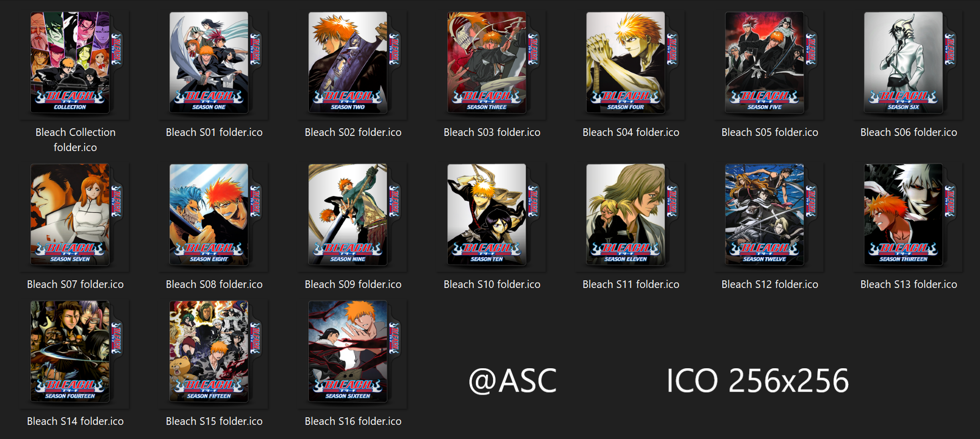 Bleach Season Folder Pack by ASC20 on DeviantArt